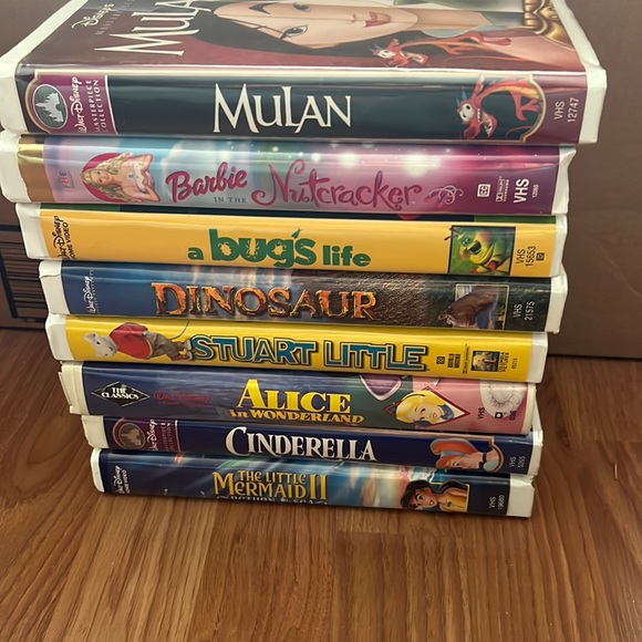 Disney | Media | Disney Childrens Movies Classics 8 Vhs Lot Tapes ...